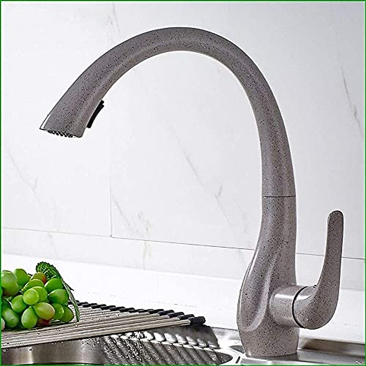 NEOCHY Faucets,Bathroom/Kitchen Faucet Tap,Can Pull Spin,Hot and Cold Faucet,Nano Surface Rotate Water-Tap Mixer