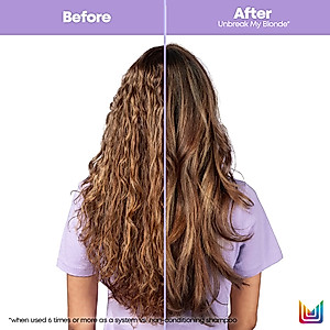 MATRIX Unbreak My Blonde Reviving Leave-In Treatment | Strengthens and Adds Softness and Shine | For Damaged, Lightened and Over Processed Hair | Packaging May Vary | 5.1oz. | Vegan