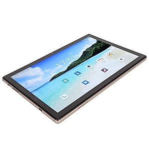 aqxreight Office Tablet, FHD Screen 8GB RAM 256GB ROM HD Tablet 10.1 Inch for Working (US Plug)