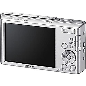 Sony DSC-W830 Digital Camera (Silver) (DSC-W830) + NP-BN1 Battery + Case + Charger + 64GB Card + Card Reader + Corel Photo Software + Flex Tripod + Micro USB Cable + Memory Wallet + Cleaning Kit