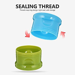 POPETPOP Bird Feeder Cups, Parrot Water Treat Box Cat Head Shaped Bird Food Storage Container for Travel Cage Carrier Backpack Accessories 2pcs