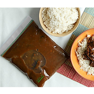 SPLF 15 Pack Reusable Gallon Freezer Bags Dishwasher Microwave Safe, 1 Gallon BPA Free Leakproof Food Storage Bags, Silicone Free Containers for Meal Prep, Fridge Kitchen Organization