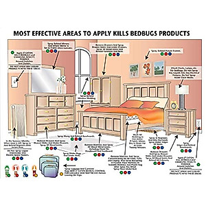 JT Eaton Kills Bedbugs 204-O1G Bed Bug Killer Ultra, Non-Staining Oil Based Insect Spray for Indoors (1 gal)
