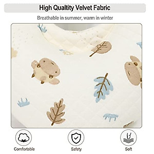 vocheer Baby Bottle Holder, Portable Support Pillow for Newborns, Baby Breastfeeding Pad，Bottle Support Cushion, Leaf