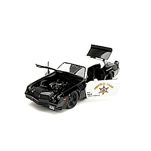 Big Time Muscle 1:24 1979 Chevy Camaro Z28 Die-Cast Car, Toys for Kids and Adults (Police Colors)