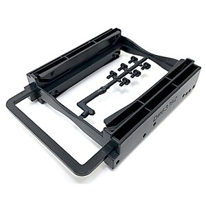 MICRO CONNECTORS Dual 2.5" Screwless HDD/SSD Mounting Bracket Kit (L02-252A)