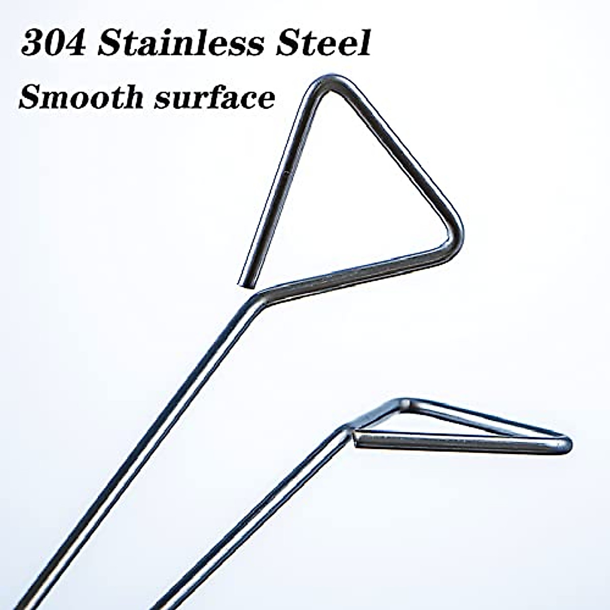 ZENGSUSU Bacterial Cell Spreader Stainless Steel, 1.38 inch Wide Spreading Bar