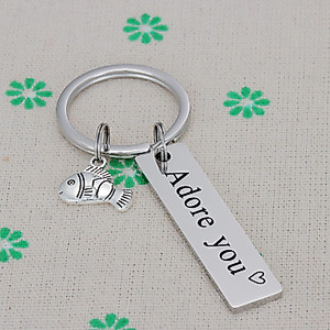 AHAETH Harry Fans Styles Keychain Harry Gifts Adore You Movie Fans Gift for Teen Girls Women Her Hary Merch