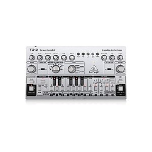 Behringer TD-3-SR Analog Bass Line Synthesizer - Silver