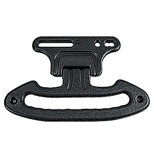 ihreesy Car Rear Seat Coat Hanger,Multifunction Folding Headrest Clothes Hanger Distance Between 115mm-120mm Hanger Hook Organizer Holder,Black