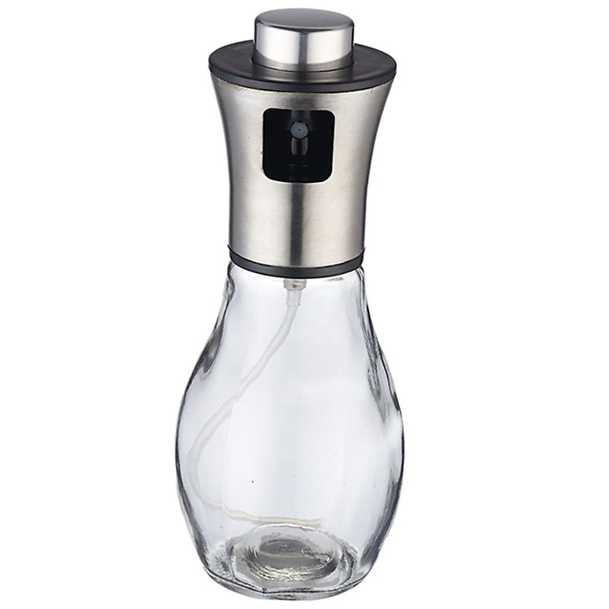 DIFEDO Spray Bottles, 6.8 Oz Olive Oil Dispenser Bottle, Refillable Glass Oil Sprayer, Oil Dispenser with Clog-Free Filter, Olive Oil Sprayer for Air Fryer, BBQ, Baking, Salad in Kitchen and Outdoor