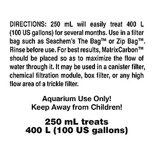 Seachem Matrix Carbon 250ml