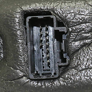 AutoShack Passenger Mirror Power Smooth Heated Manual Folding Replacement for 2009-2011 Ford Edge 3.5L 3.7L V6 AWD FWD KAPFO1321370