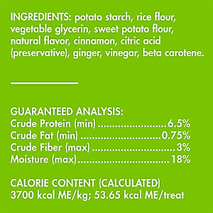 Chewsday Small Cinnamon Clean Daily Dental Dog Chews, Made in The USA, Natural Highly-Digestible Oral Health Treats for Healthy Gums and Teeth - 14 Count