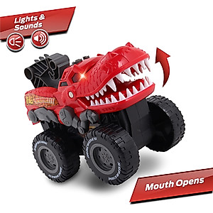 NKOK Supreme Machines Lights and Sounds T-Rex Chomper Mid-Sized, Multi