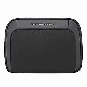 Bric's Porsche Hanging Toiletry Bag - Large Travel Cosmetic Bag for Men and Women - Roadster Collection - Black