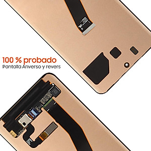 Original Screen for Samsung Galaxy S20 Screen Replacement for Samsung S20 5G LCD Screen SM-G980,SM-G980F,SM-G981 Touch Display Digitizer Assembly Repair Parts No Frame(Black with Figerprint Function)