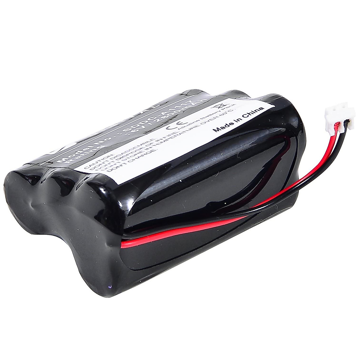 Synergy Digital Door Lock Batteries, Compatible with Saflok A28310 Door Lock, (Alkaline, 6V, 2800 mAh), Combo-Pack Includes: 5 x SDDC-A1117 Batteries