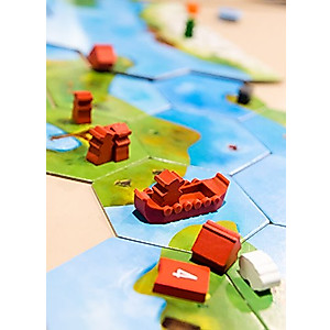 Renegade Game Studios Explorers of The North Sea Board Game, Ages 12+, 1-4 players, Viking strategy board game, Part of the North Sea Trilogy