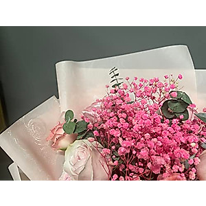 LWFyyds Waterproof Floral Wrapping Paper Flower Bouquet Gift Wrap Korean Florist Supplies - Gouache