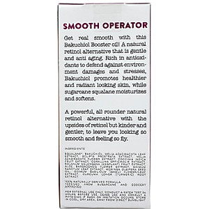Handmade Heroes 2% Bakuchiol Booster Oil with Sugarcane Squalane, All Natural Retinol Alternative For Radiant and Line Smoothing 0.75oz