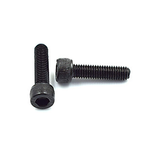 PHITUODA M5x20 Hex Socket Head Cap Screws Bolt Alloy Steel Black-50pcs