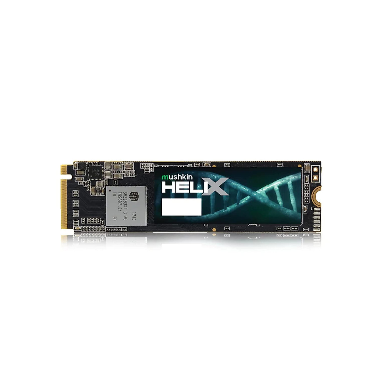 Mushkin Helix-L – 1TB PCIe NVMe 1.3 – M.2 (2280) Internal Solid State Drive (SSD) – Gen3 x4 – 3D TLC - (MKNSSDHL1TB-D8)