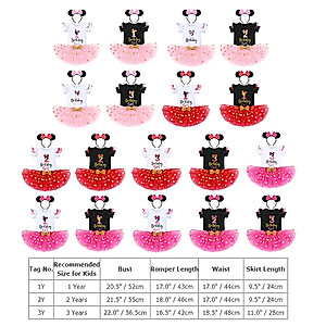 Cake Smash 1st 2nd 3rd Birthday Girl Princess Outfit Polka Dots Dress Ruffle Tulle Tutu Skirt Set Wild ONE Party Dance Fancy Carnival Costume w/Headband Pink-1st 1T