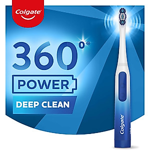 Colgate 360 Floss Tip Sonic Powered Battery Toothbrush