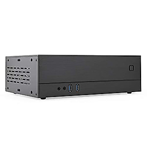Goodisory A02 0.12in Mini-Itx Aluminum Desktop Computer Chassis HTPC Chassis (Black)