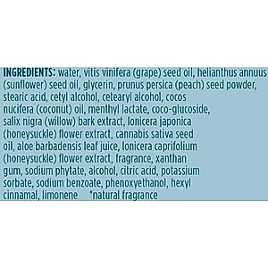 Burt’s Bees Cooling Face Scrub with Aloe & Hemp, For Men, 4 Ounces