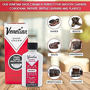 Venetian Shoe Cream, 3 Ounces, Neutral