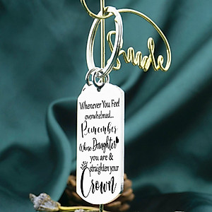 WXCATIM Mothers Day Gifts For Daughter Daughter Gift From Mom Inspirational keychian Gifts For Daughter Teen Girls From Mom Gifts For Women Birthday Christmas gift 2024 Accessories