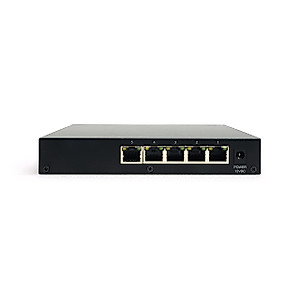 ALFA 5-Port Unmanaged 2.5G Switch, 5 x 2.5GBASE-T Ports, Loop Detection and Fanless Design(AGS05-2.5GL)