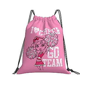 Cheer Bags For Cheerleaders Gym Drawstring Cheerleading Stuff Sport Backpacks Gifts For Team One Size