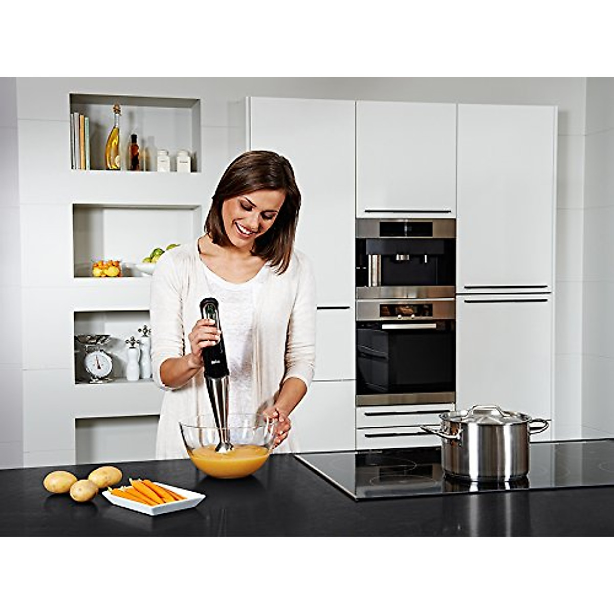 Braun Multiquick 7 MQ735 Sauce Hand Blender, Black