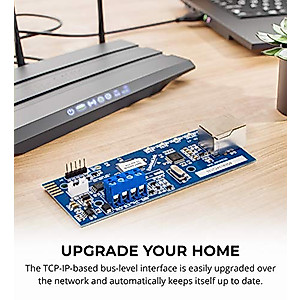 EyezOn Envisalink EVL-4EZR IP Security Interface Module for DSC and Honeywell (Ademco) Security Systems, Compatible with Alexa