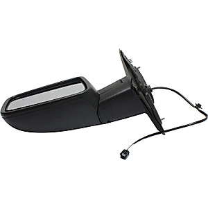 Kool Vue Driver Side Non-Electric Mirror for Ram 1500 2013-2018 Manual Fold Without Signal Light, Blind Spot Light, Memory & Puddle Lamp Textured w/o Towing Package