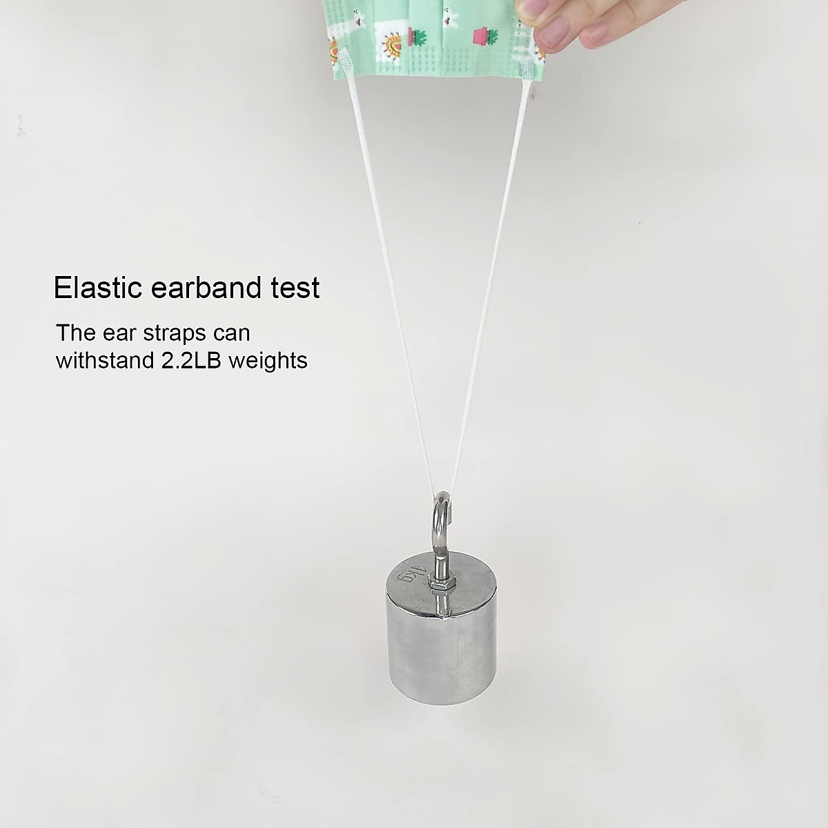 Iscoon Kids Face Mask Disposable Alpaca Print Children Breathable Safety Masks with Adjustable Nose Clip(50 Pack)