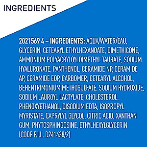 Cerave Hyaluronic Acid Serum for Face with Vitamin B5 and Ceramides | Hydrating Face Serum for Dry Skin | Fragrance Free | 1 Ounce