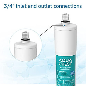 AQUACREST AP431 Replacement Cartridge for Aqua-Pure AP430SS, Whole House Water Scale Inhibition System, Helps Prevent Scale Build Up On Hot Water Heaters and Boilers, Pack of 3