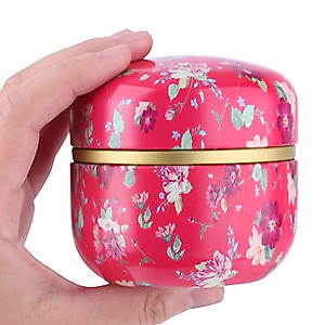 Portable Empty Loose Powder Box Cosmetic Make-up Loose Powder Box Case Holder with Lids and Powder Box Box for Home and Travel
