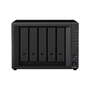 Synology DiskStation DS1520+ NAS Server for Business with Celeron CPU, 8GB DDR4 Memory, 5TB SSD Storage, DSM Operating System