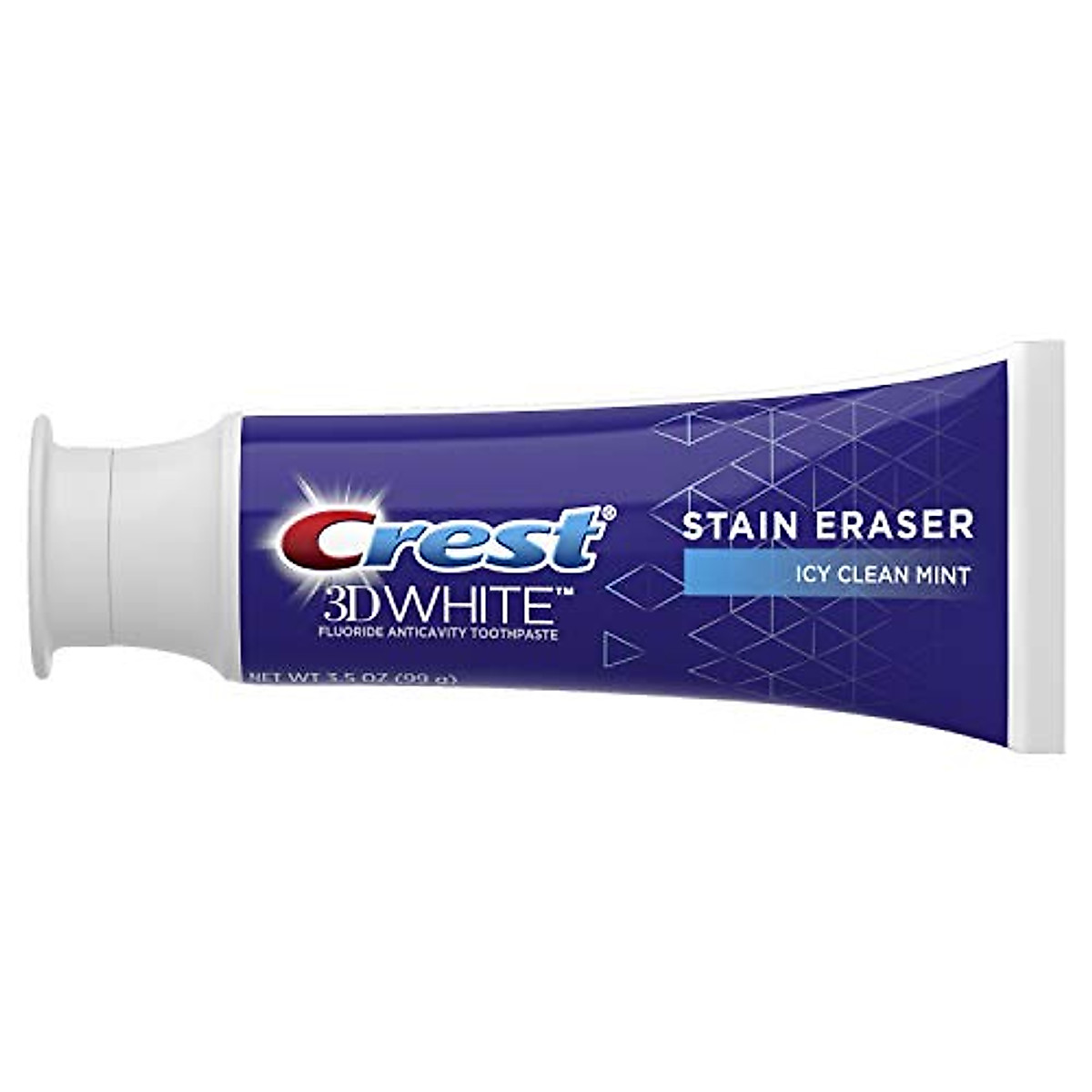 Crest 3D White Stain Eraser Whitening Toothpaste, Icy Clean Mint, 2 Count
