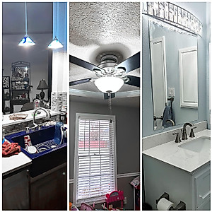 Ziomitus Dimmable JDE11 120V 100W Halogen Candelabra Bulbs Equivalent,T3 T4 Mini Base, 6000K Daylight White 10W 1000 LM E11 for Chandeliers,Candelabra,Ceiling Fan, Cabinet Lighting,2Pack