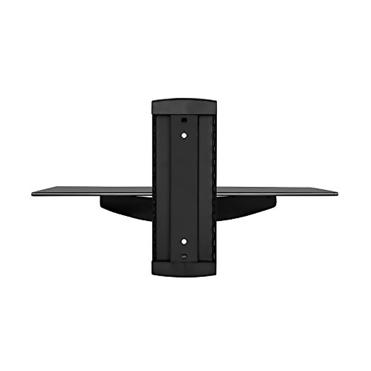 Mount-It! Floating Wall Mounted Shelf Bracket Stand for AV Receiver, Component, Cable Box, Playstation4, Xbox1, VCR Player, Blue Ray DVD Player, Projector, Load Capacity 17lbs, One Shelf