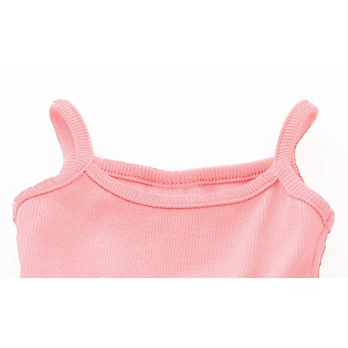 RJXDLT Baby Girls Tutu Dress Infant Tulle Dress Toddler Sleeveless Summer Dress 580 Soft Pink 110