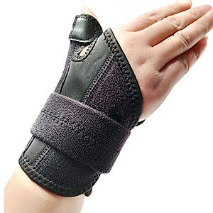 WILLQ Thumb Splint Brace Thumb Stabilizer Helps Relieve Arthritis Tendonitis Tenosynovitis Stable ​sprained Trigger Finger Mommy Thumb Pain Injury Relief Brace Breathable Thumb Splint