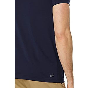 Lacoste Men's Sport Short Sleeve Ultra Dry Croc Graphic T-Shirt, Marine/Blanc, X-Large