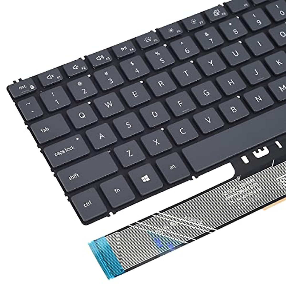 Replacement Keyboard for Dell inspiron 15 3501 3502 3505 5502 5505 5508 5584 5590 5593 5594 5598, inspiron 15 7501 7506 7590 7591 7706 7790 Laptop with Backlit Black US Layout
